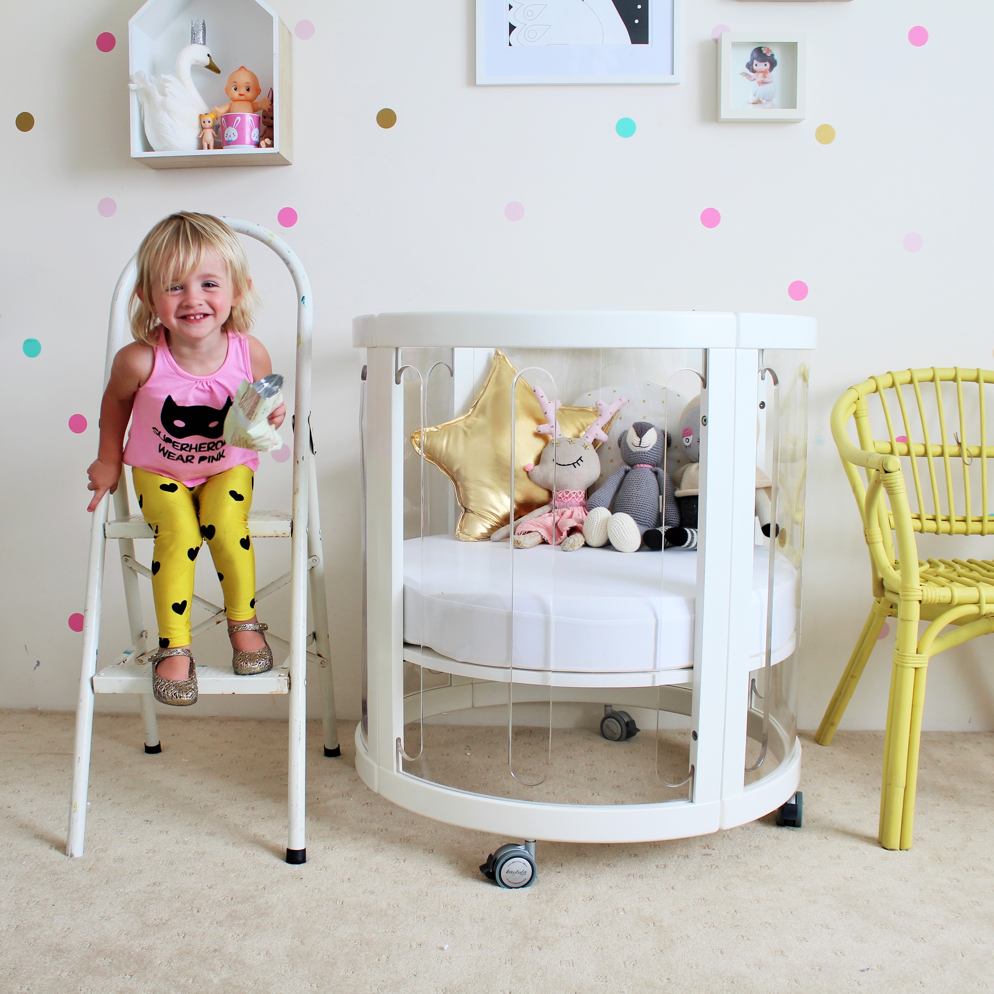 Clear View Comforts - KAYLULA SOVA COT - four cheeky monkeys