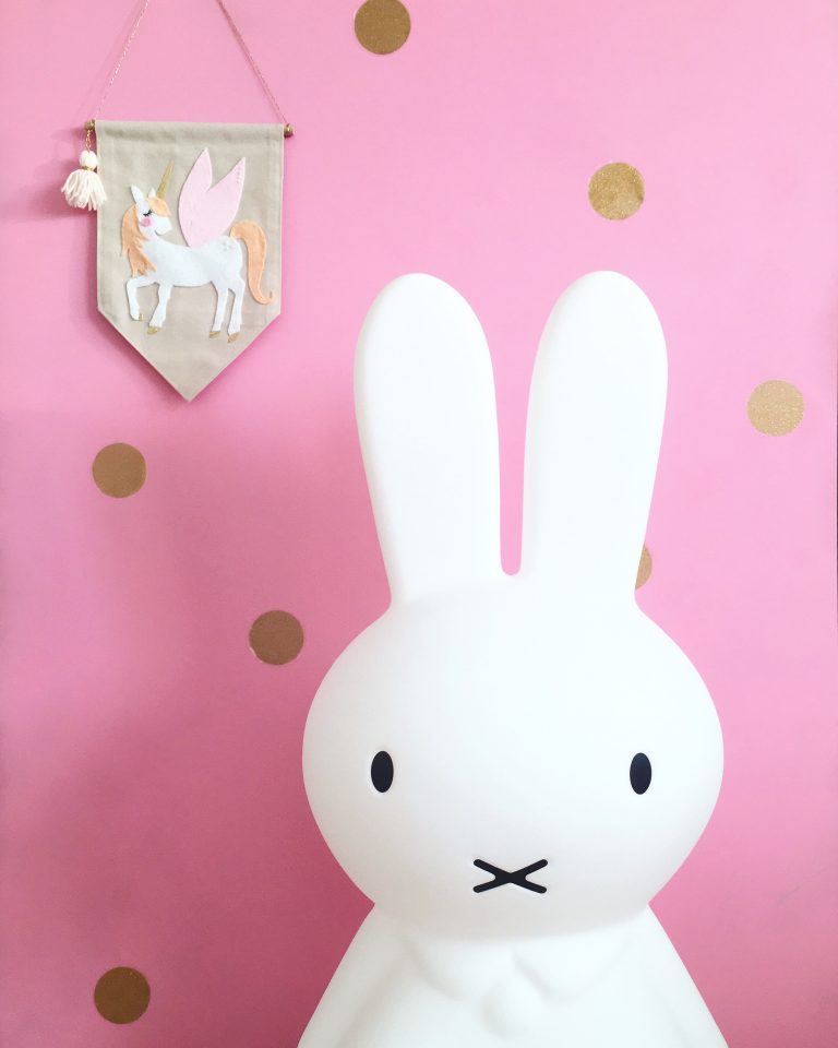 Miffy night light/ Miffy lamp - fave interior decor finds for kids